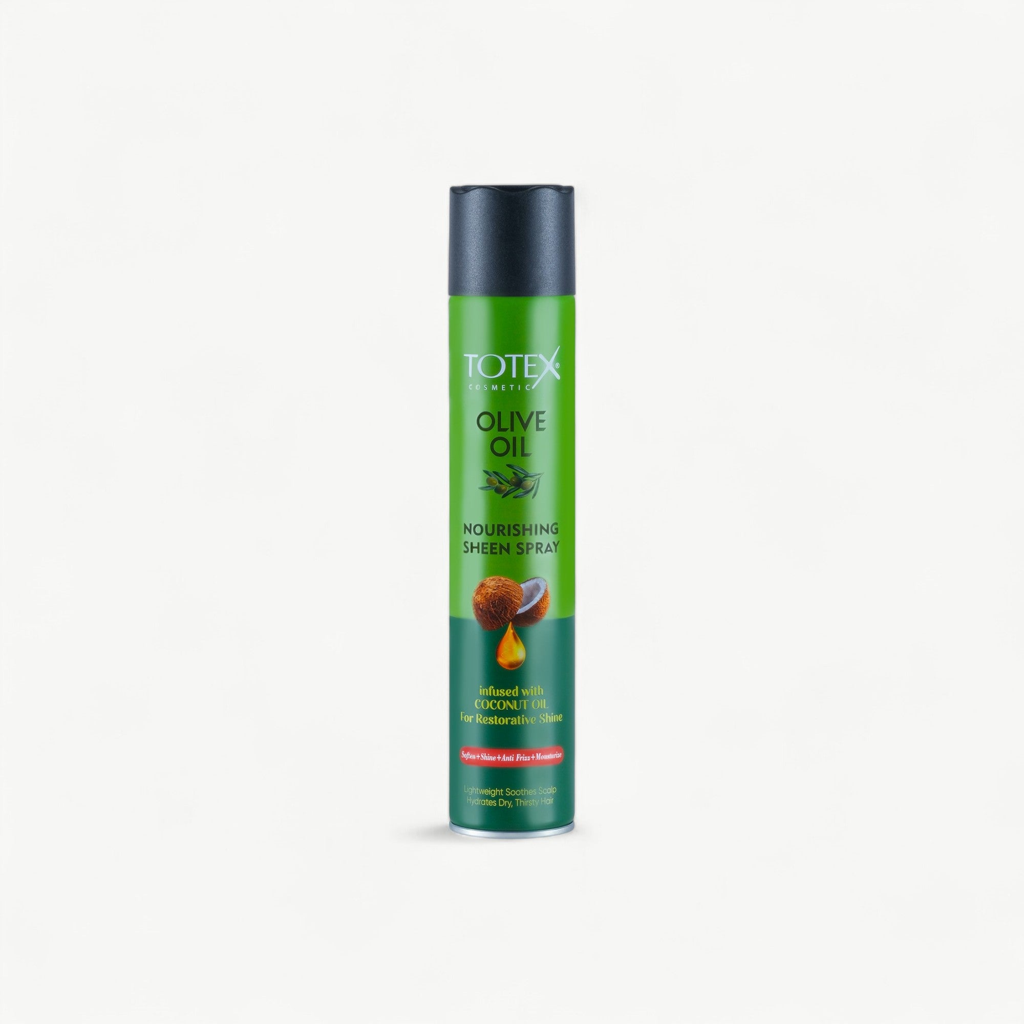 Totex Olive Oil Sheen Spray 400ml – WaxnSpray.com - UK Hair Products Store